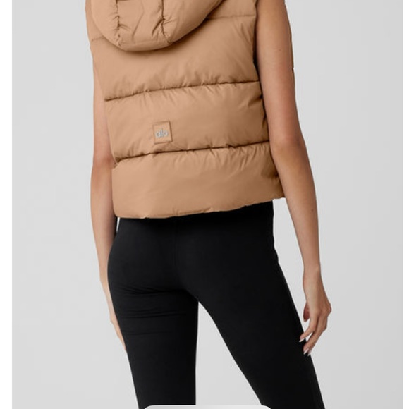 ALO Yoga | Jackets & Coats | Alo Gold Rush Puffer Vest | Poshmark